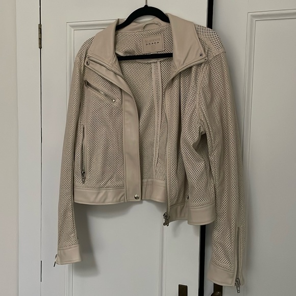 Blank NYC | Jackets & Coats | Blank Nyc Faux Leather Mesh Jacket Xl ...